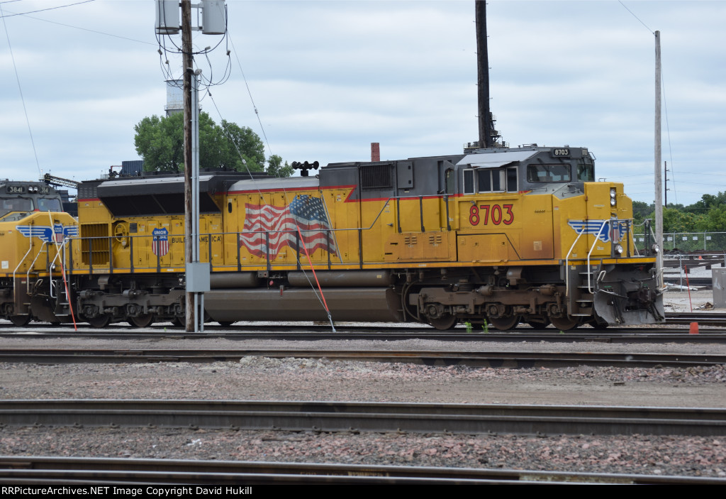 UP Engine 8703, Des Moines IA